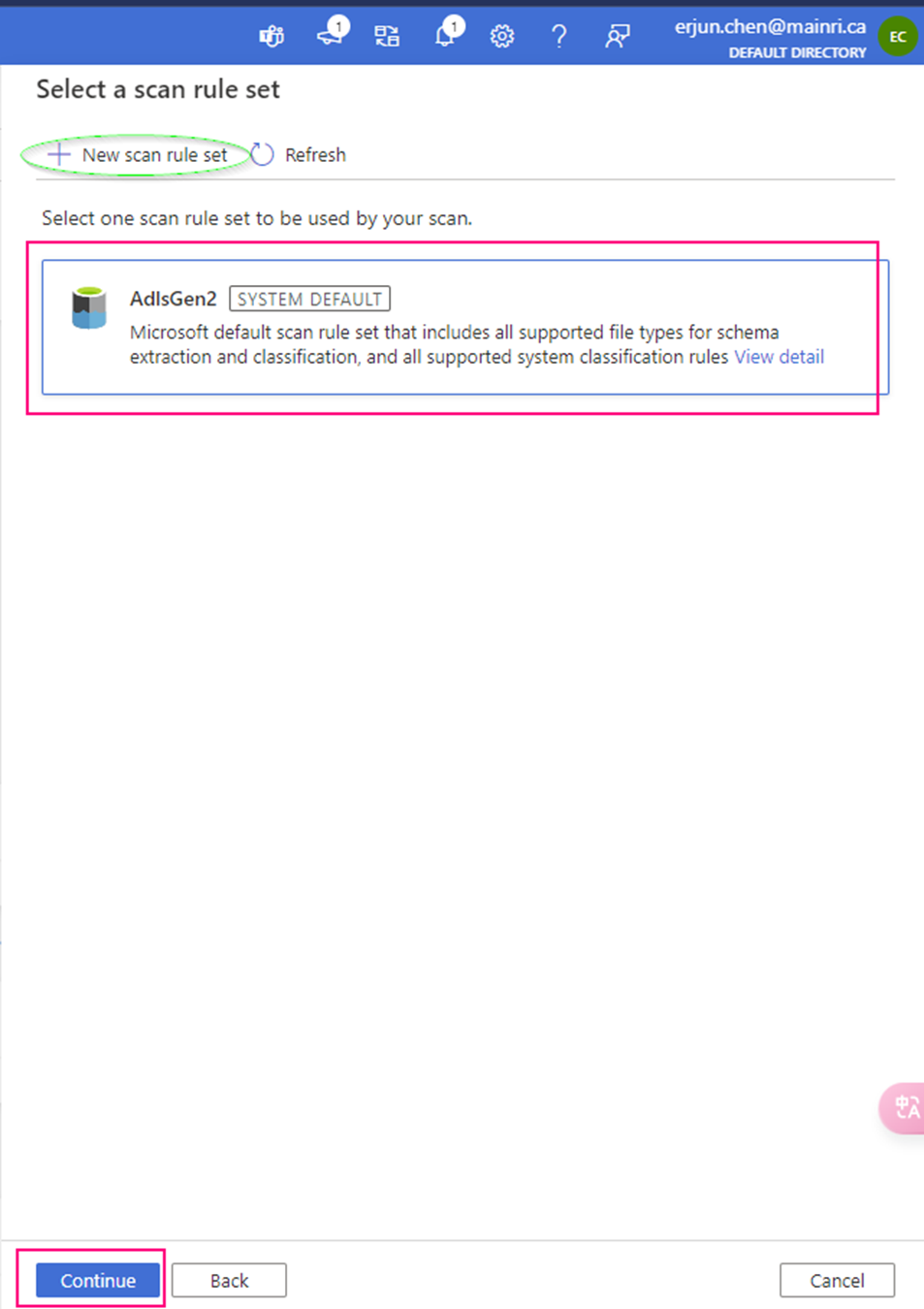 Day 4: Registering ADLS Gen2 and Scan in Purview – mainri