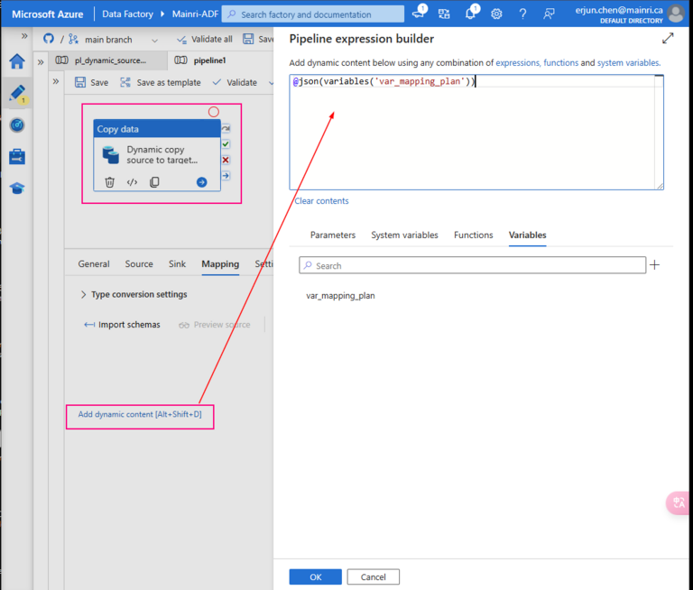 Dynamic ETL Mapping in Azure Data Factory/Synapse Analytics: Source-to-Target Case Study ...