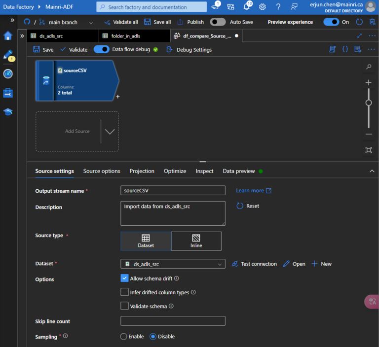 Using Exists Transformation for Data Comparison in Azure Data Factory/Synapse – mainri